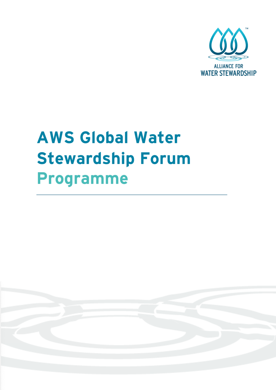 2025 AWS Global Water Stewardship Forum Programme | Resource | Alliance ...