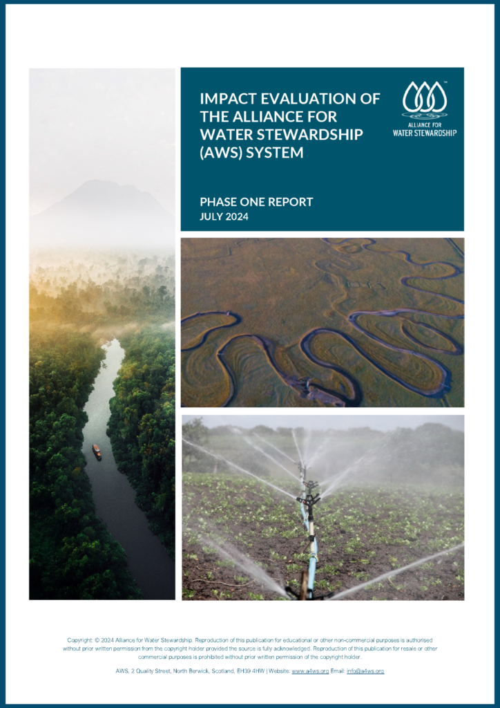 Impacts - Alliance for Water Stewardship