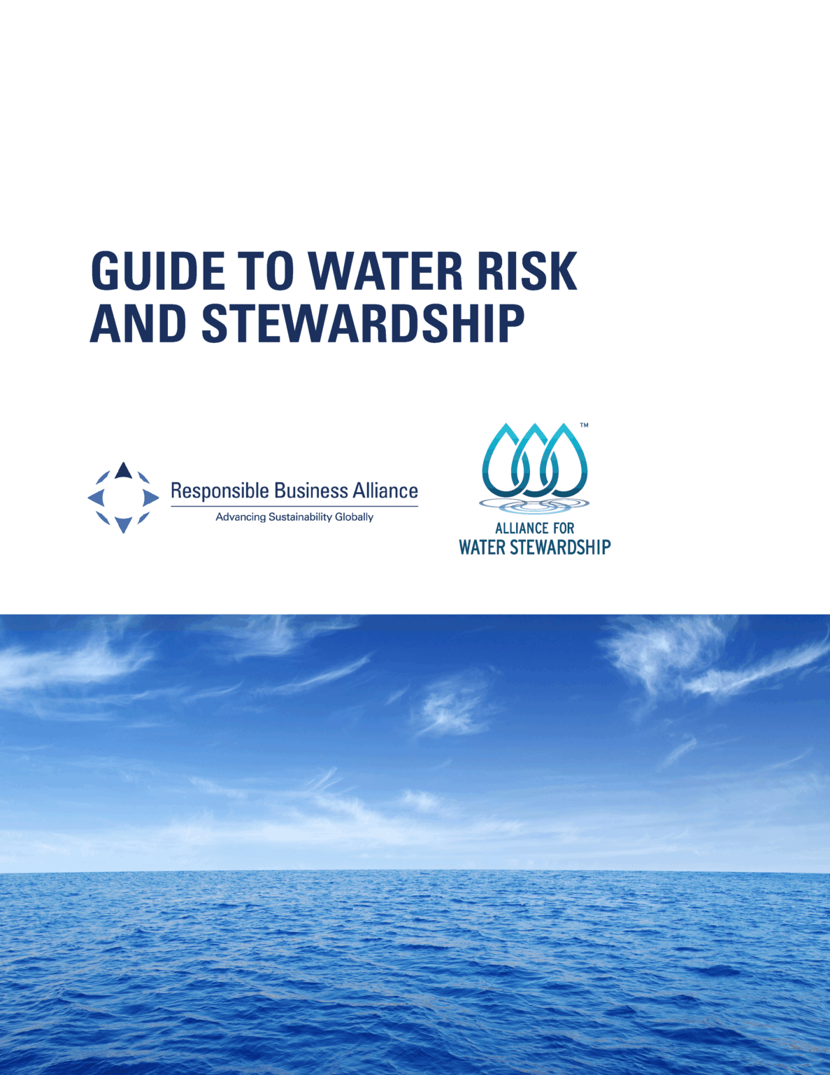 Guide to Water Risk and Stewardship | Resource | Alliance for Water ...